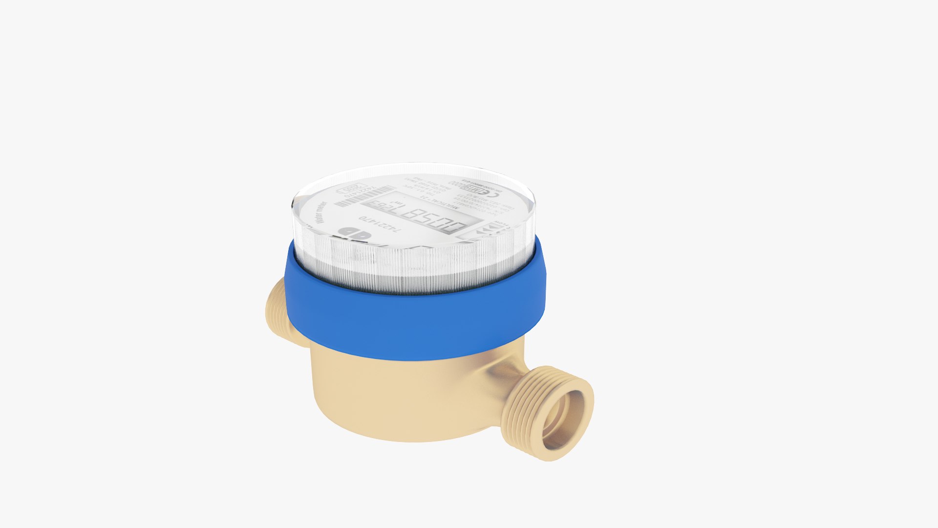 Water Meter 3D Model - TurboSquid 2008326