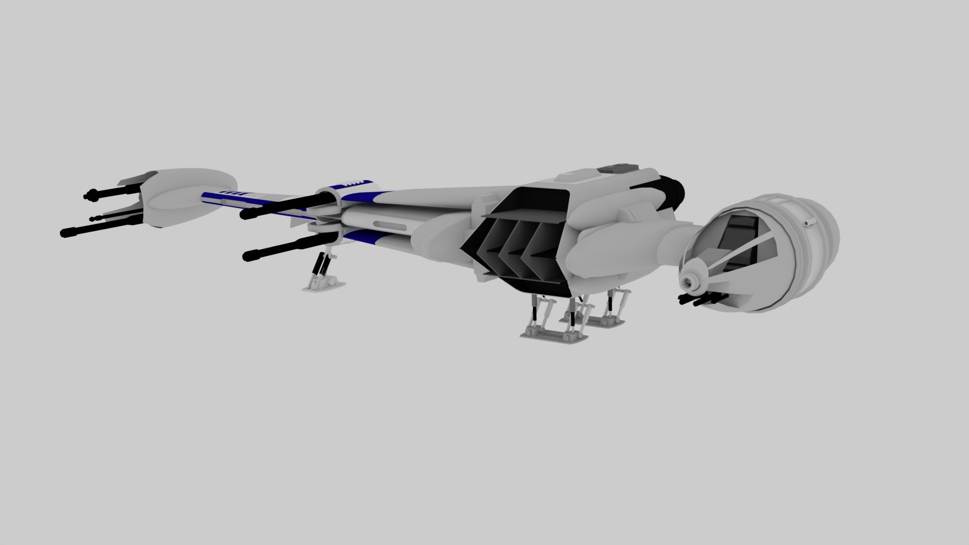 3D Star Wars B-Wing - TurboSquid 1853421