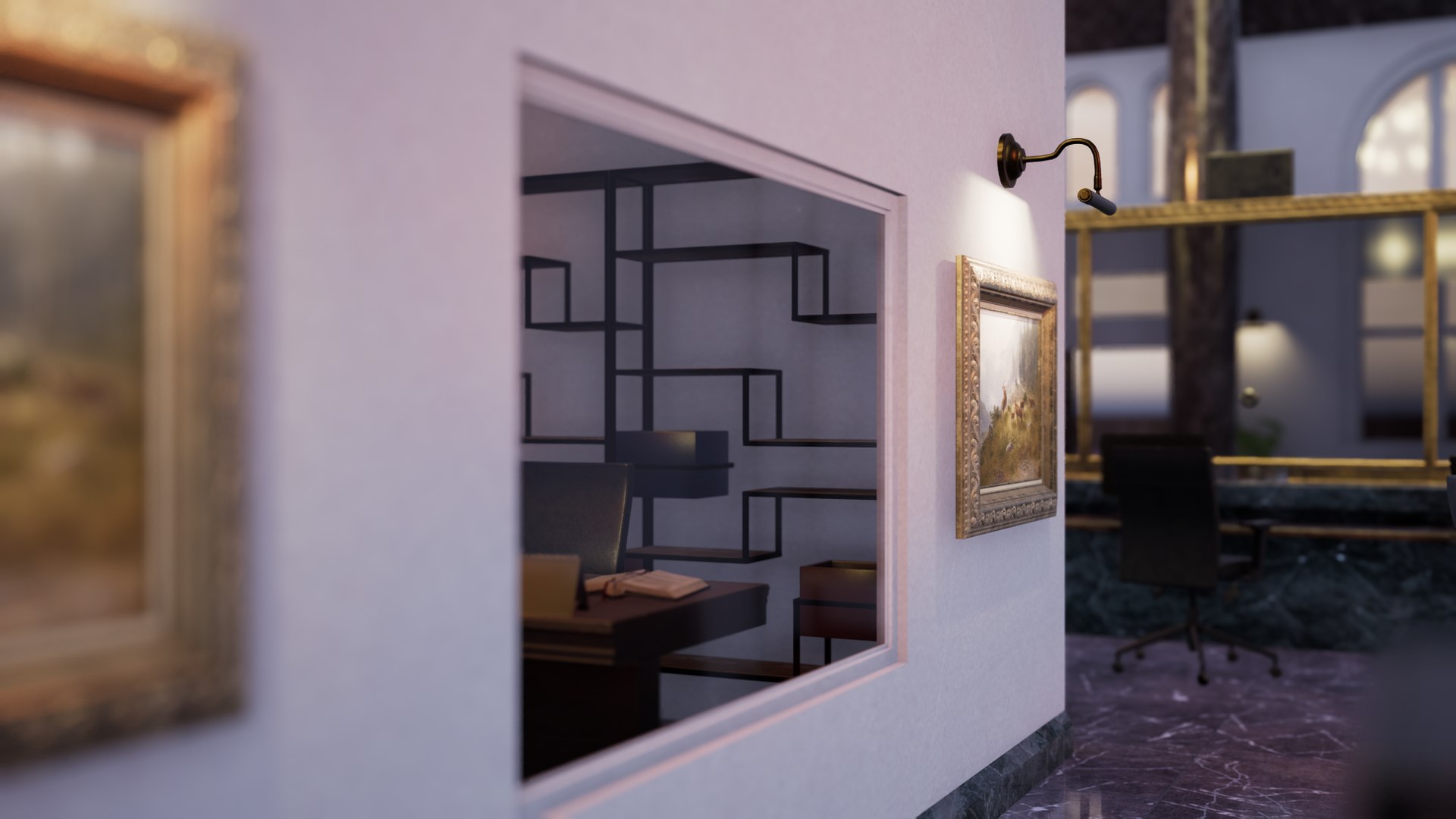 3D Bank Building - TurboSquid 2426141