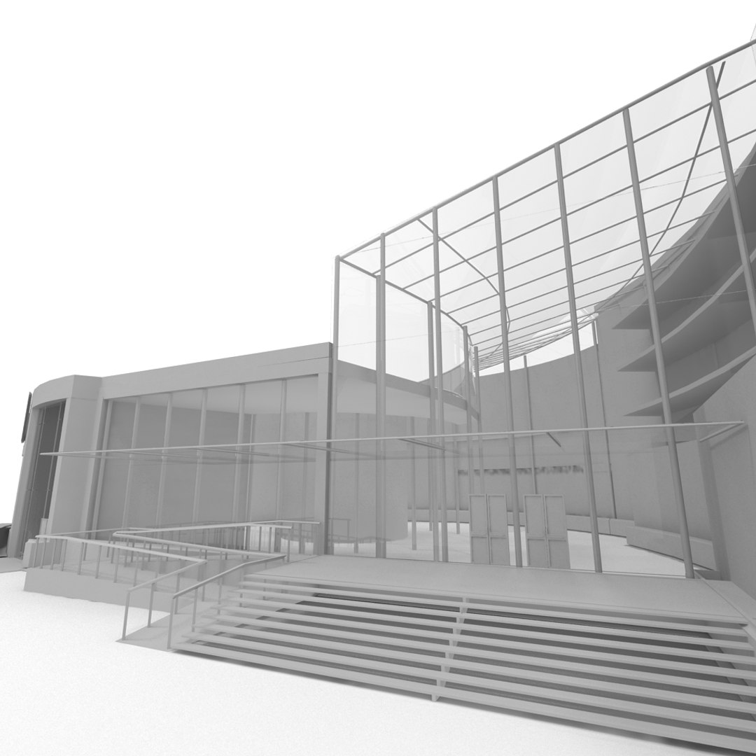 Center Development 3d Model