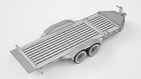 modelo 3d Remolque inclinable 01 - TurboSquid 2254830