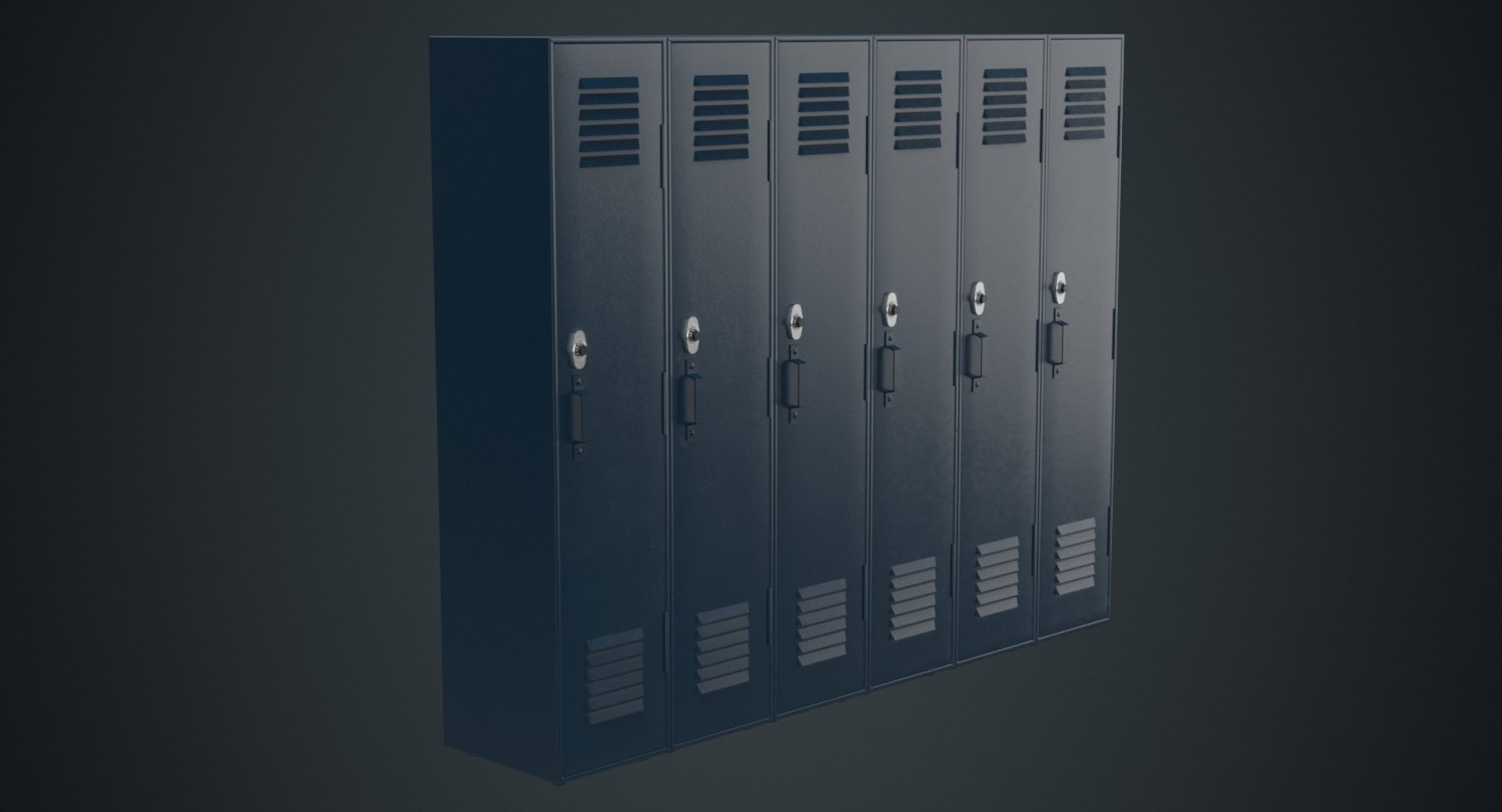 3D Locker 1a - TurboSquid 1303957