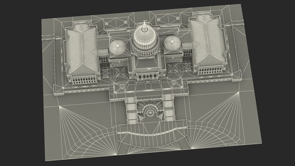 3D Washington DC United States Capitol - TurboSquid 1875594