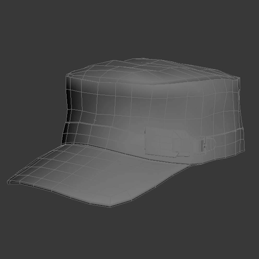 3d Model Cap Army