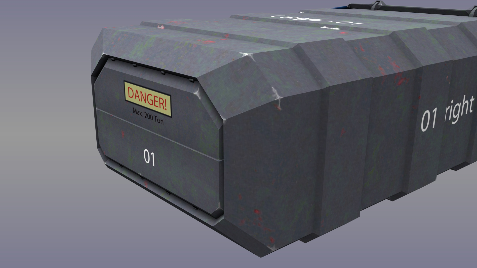 Container Hull Gate 3D Model | 1147015 | TurboSquid