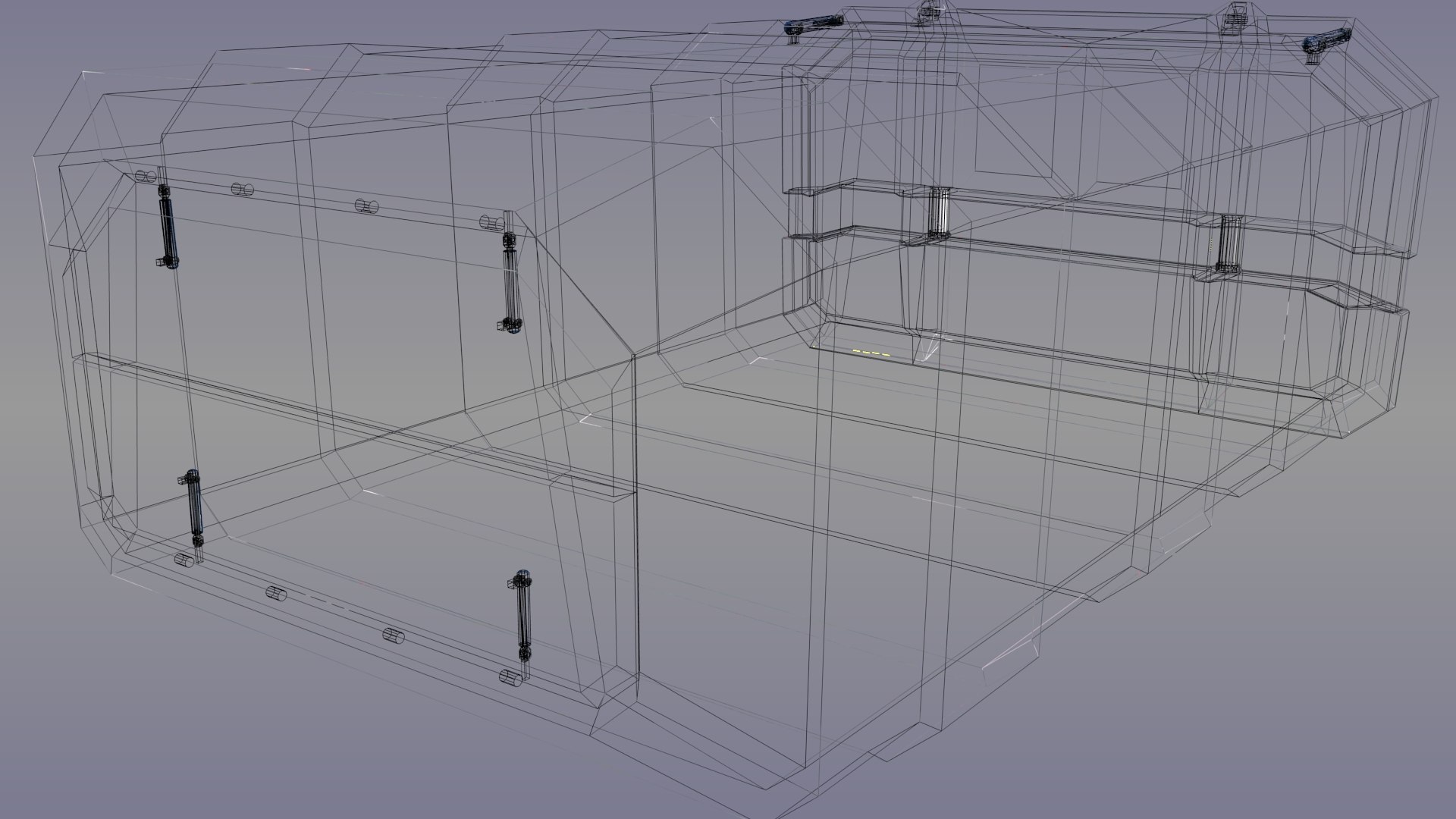 Container Hull Gate 3D Model | 1147015 | TurboSquid