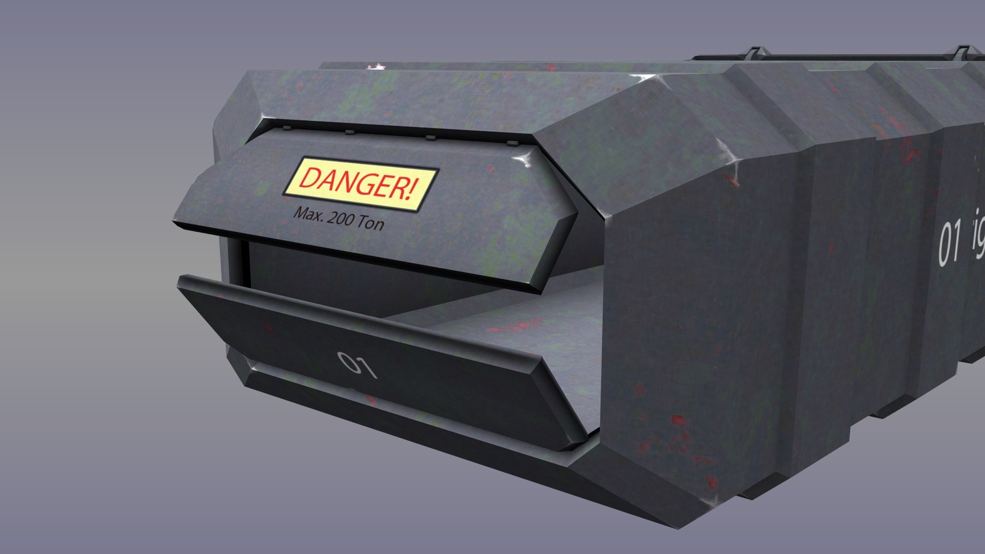 Container Hull Gate 3D Model | 1147015 | TurboSquid