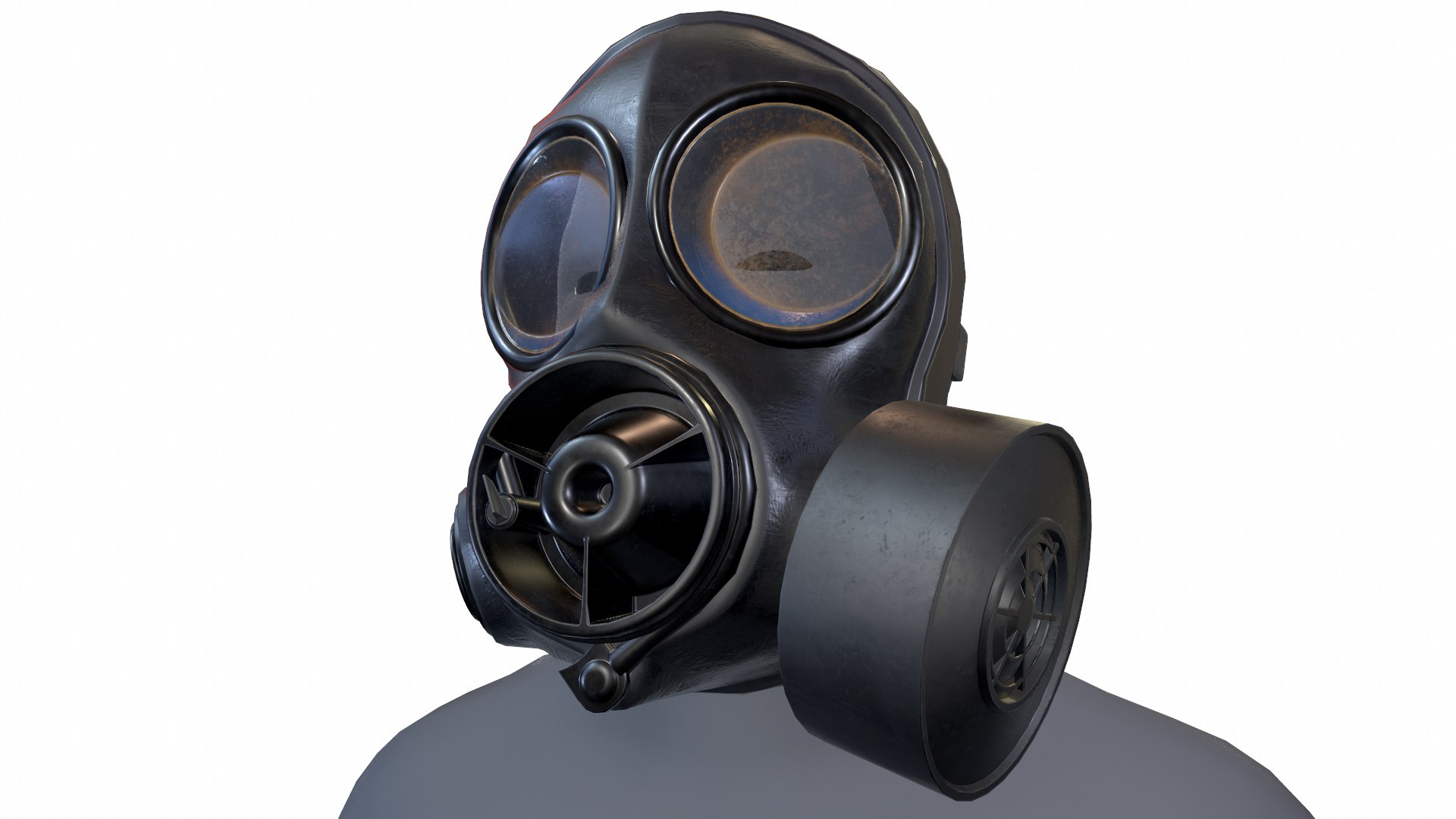 Gas Mask 3D Model - TurboSquid 1466447