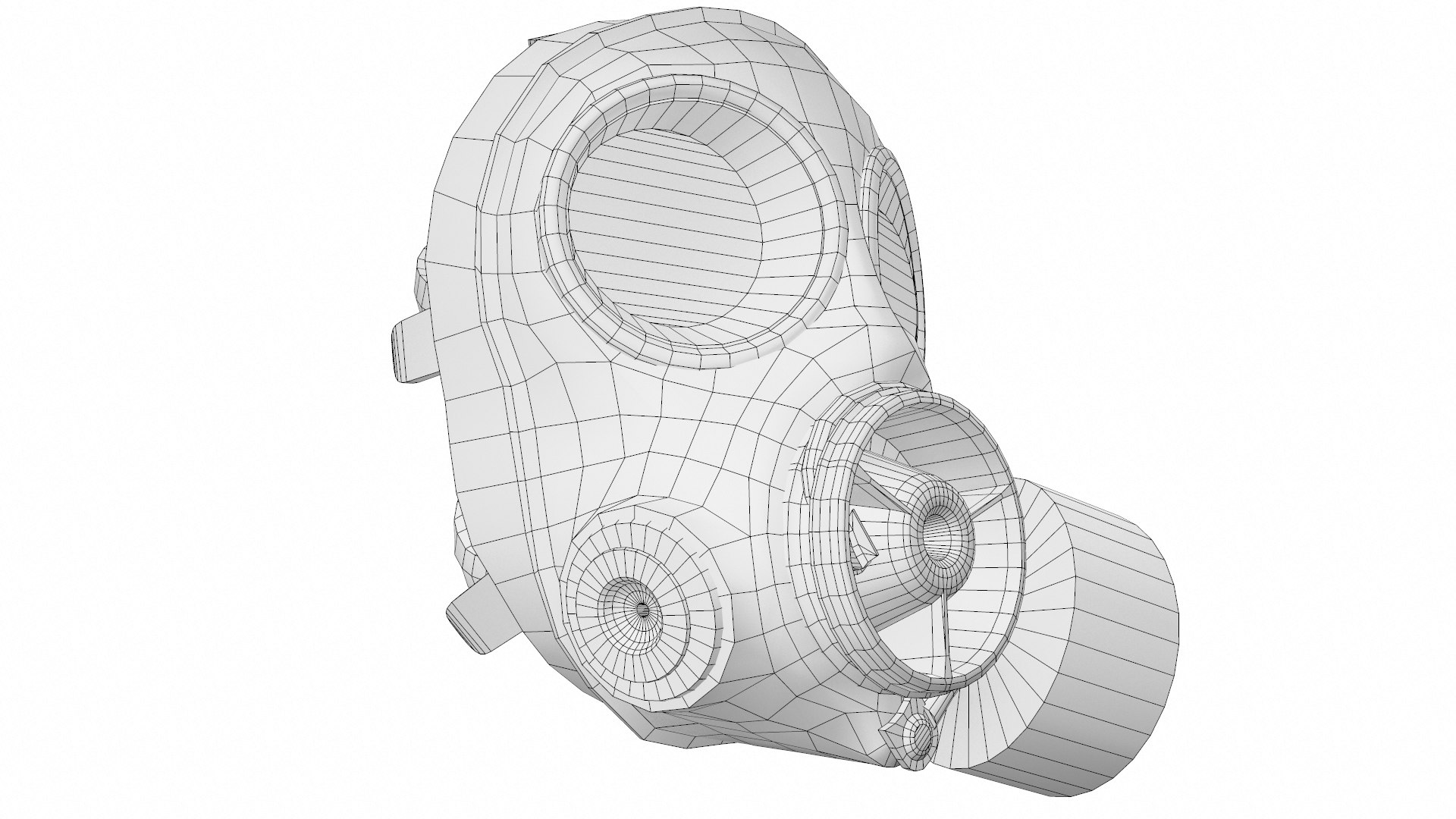Gas Mask 3D Model - TurboSquid 1466447