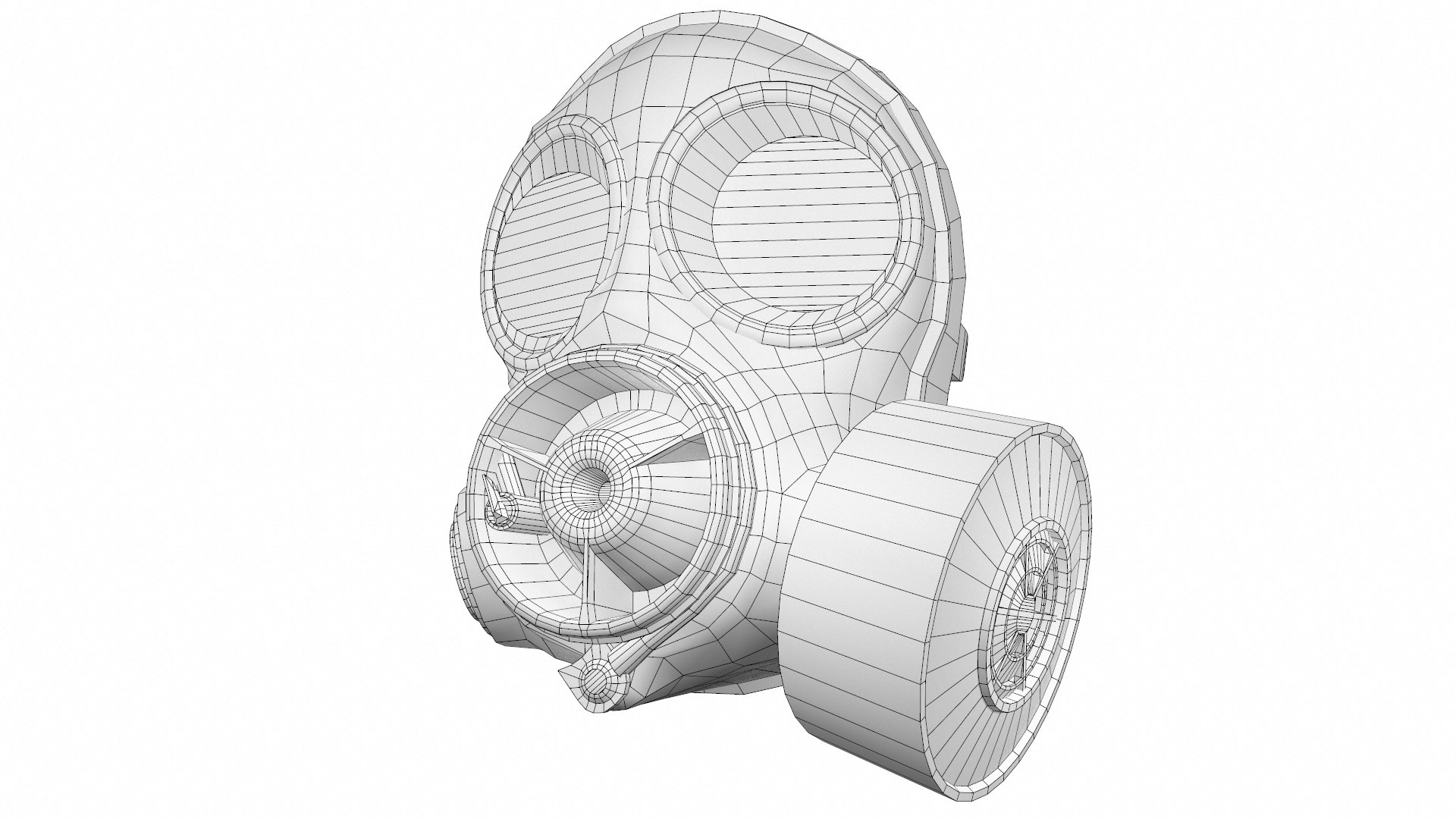 Gas Mask 3D Model - TurboSquid 1466447