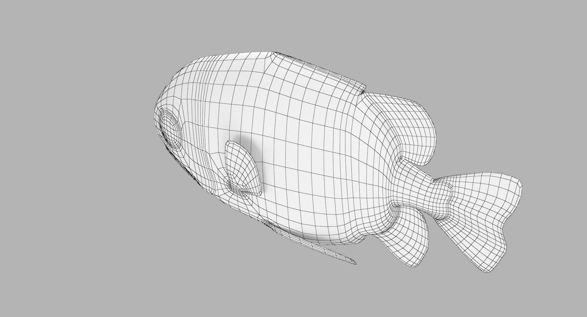Pineapple Fish Model - TurboSquid 1330288
