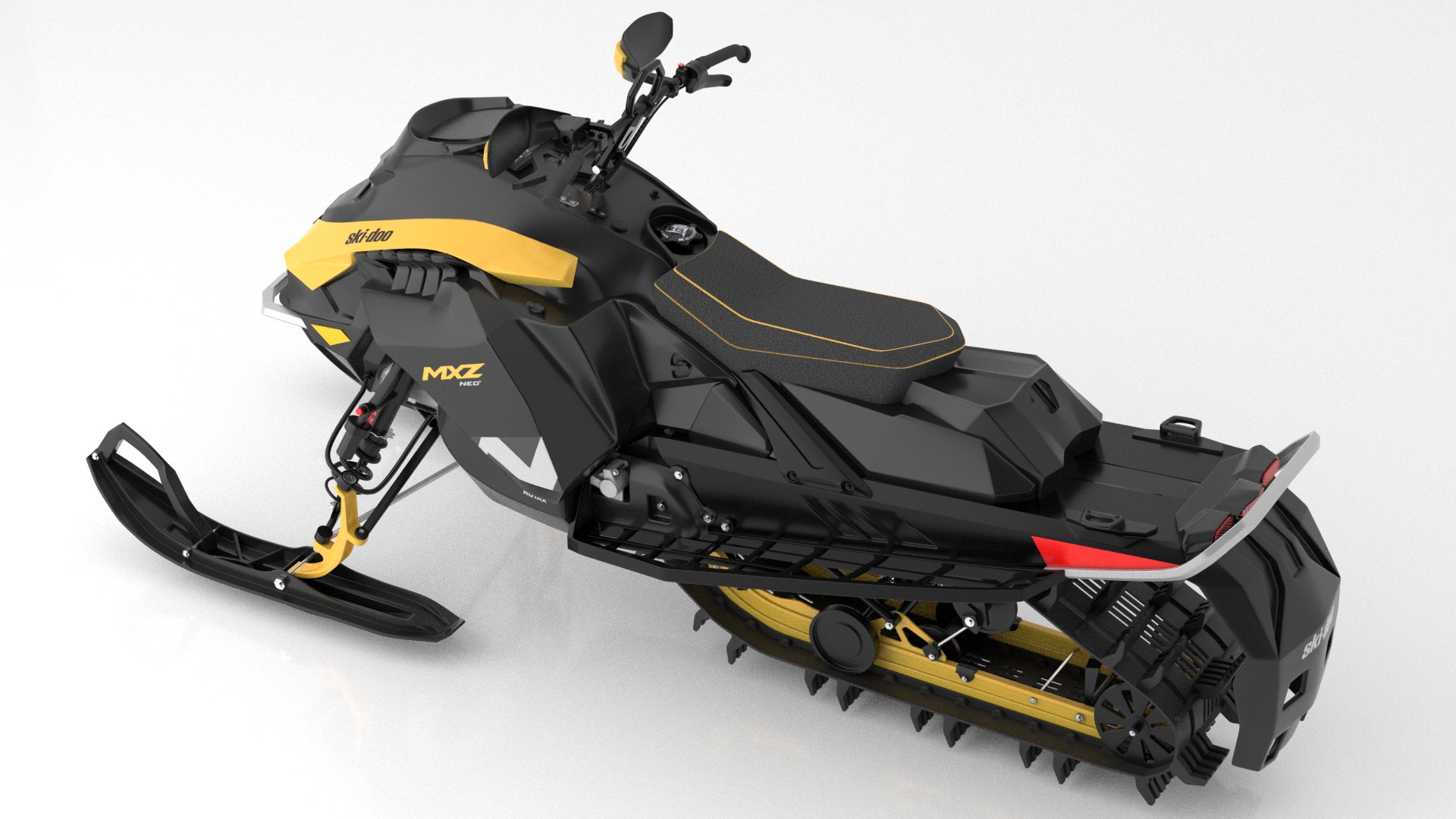 3D New 2026 Snowmobile Ski-Doo MXZ Neo Plus3D Model Model - TurboSquid ...