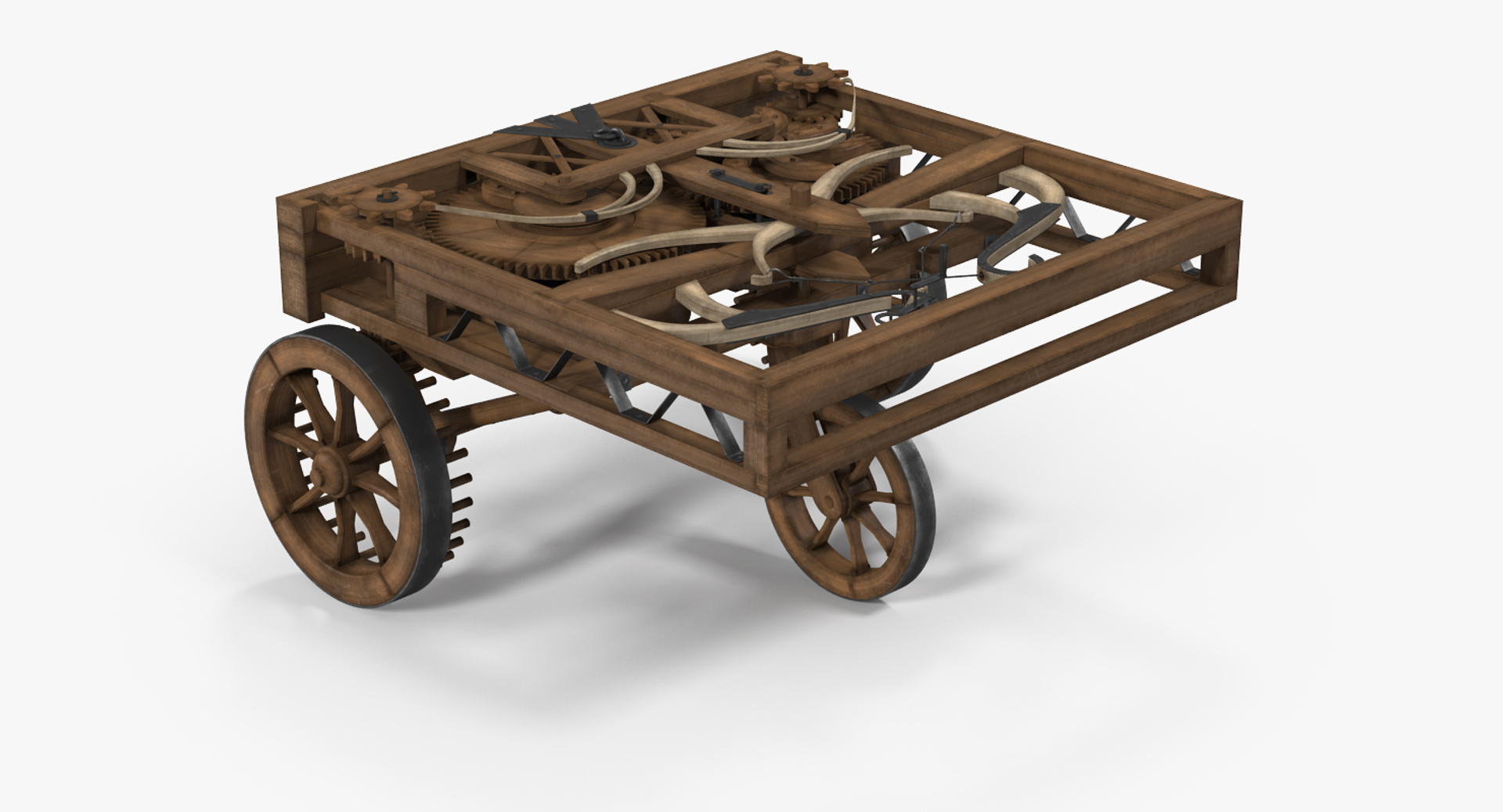 3D Leonardo Da Vinci Vehicles - TurboSquid 1182177