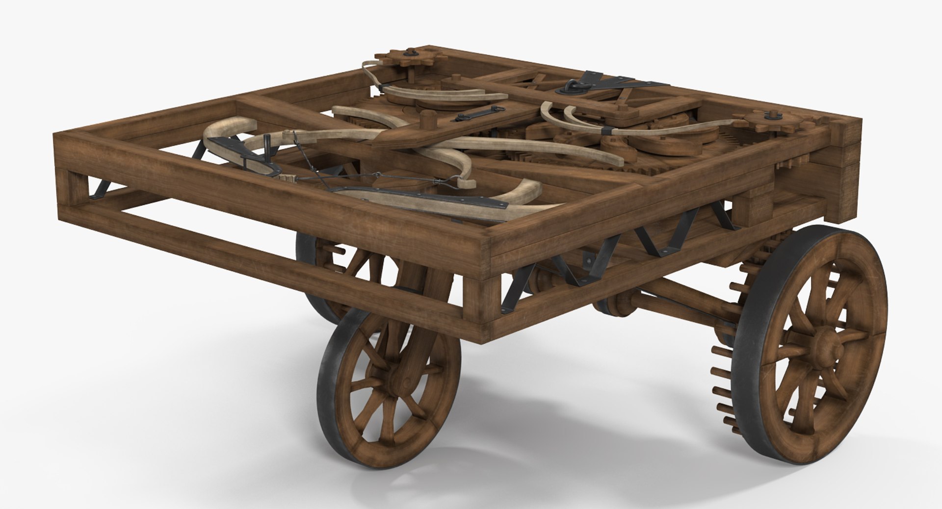 3D Leonardo Da Vinci Vehicles - TurboSquid 1182177