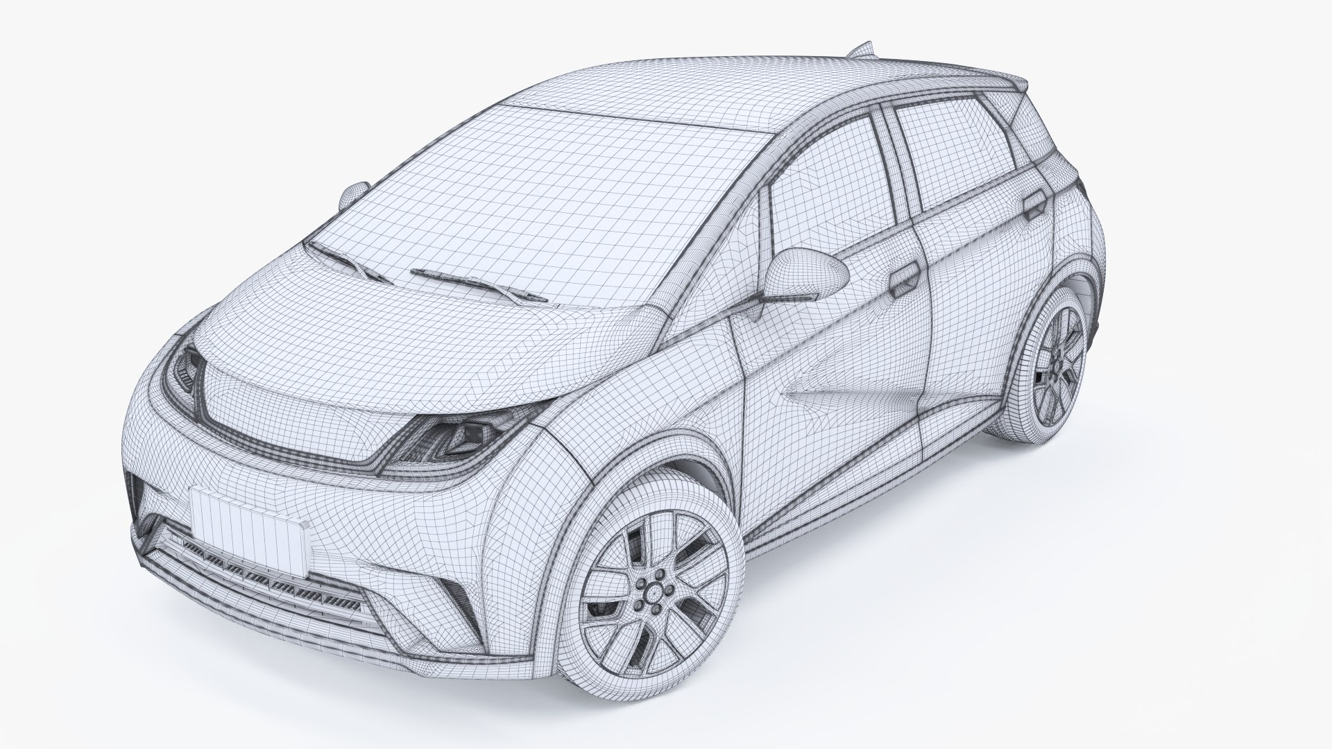 3D model BYD Dolphin EV - TurboSquid 1985573