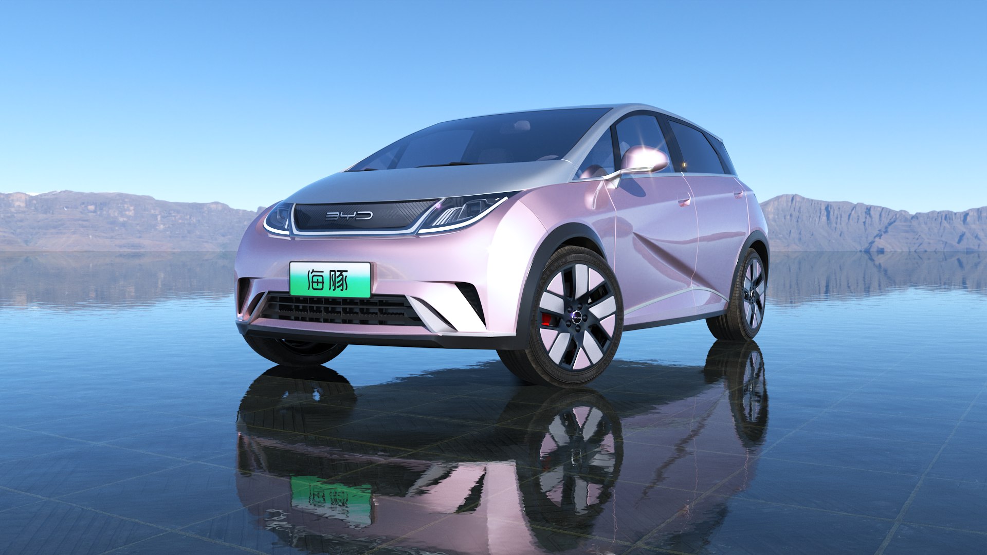 BYD Dolphin EV 20223Dモデル - TurboSquid 1985573