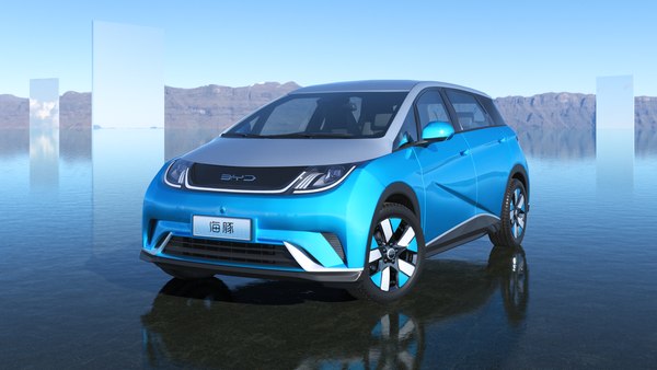 2023 BYD Dolphin EV Edição Knight Modelo 3D - TurboSquid 1985573