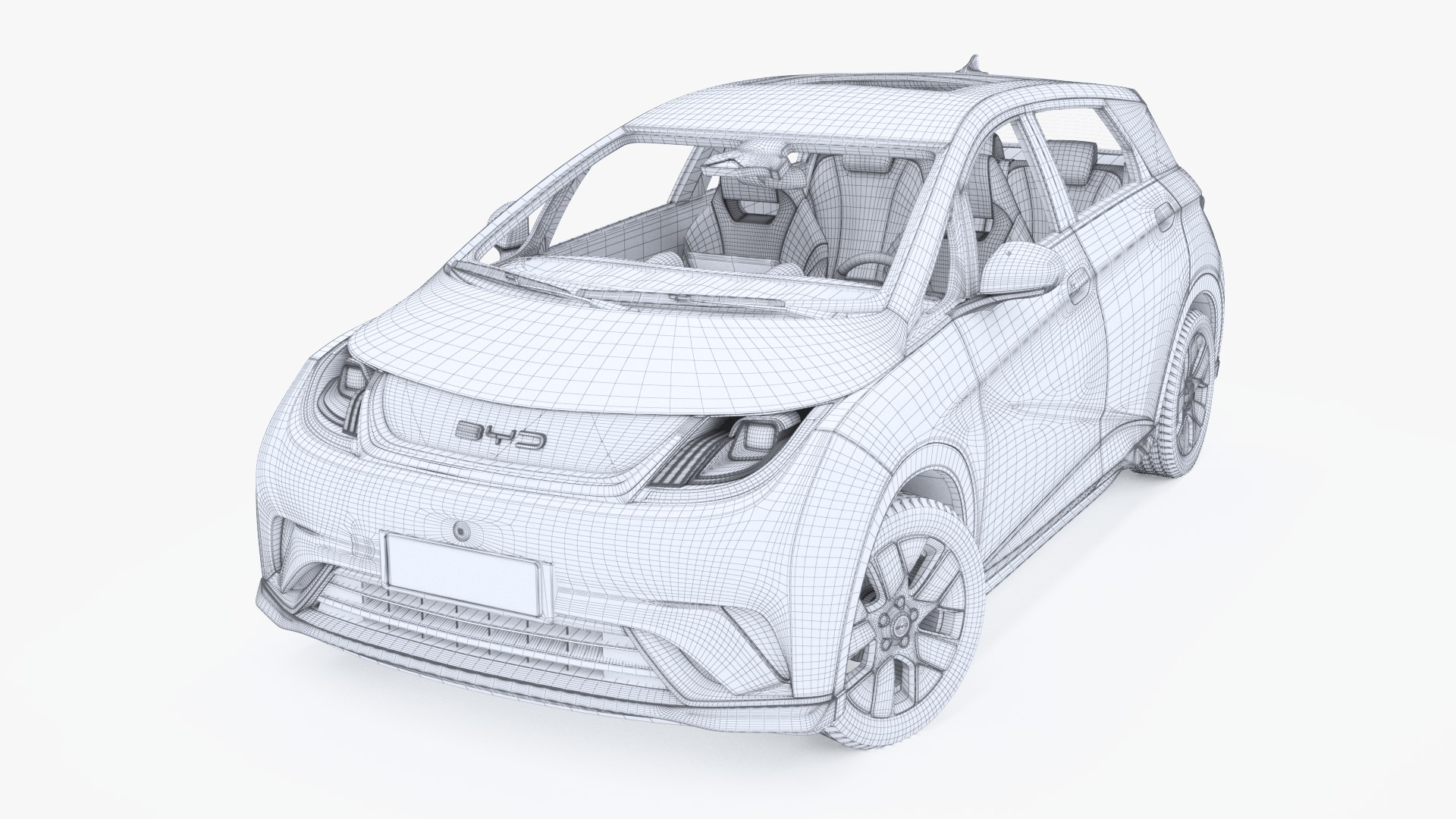 3D Model BYD Dolphin EV - TurboSquid 1985573