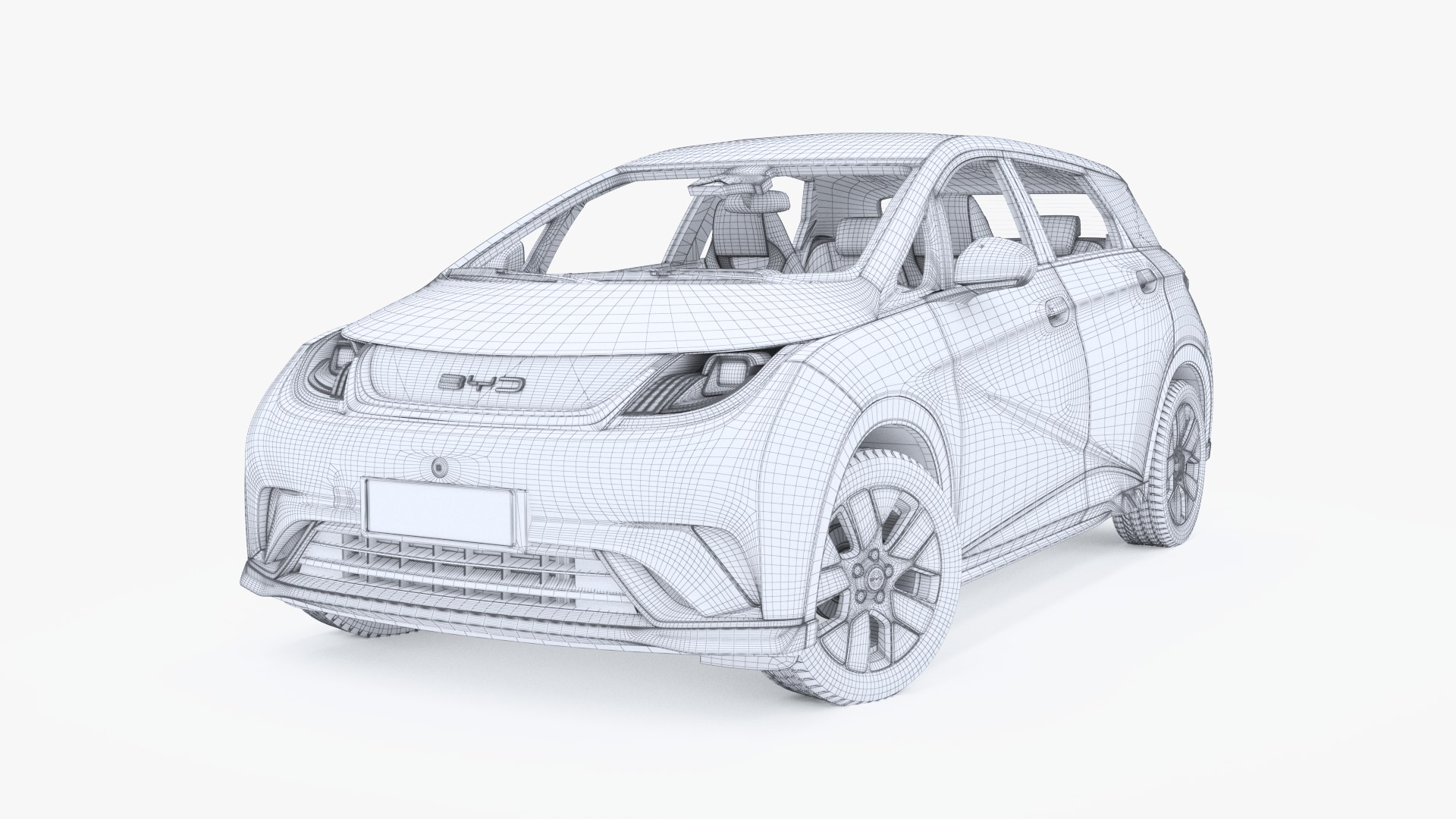 3D Model BYD Dolphin EV - TurboSquid 1985573