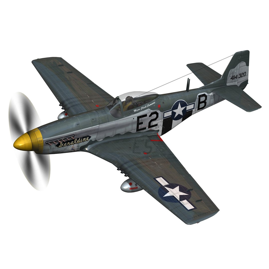 3d North American - Geraldine Model