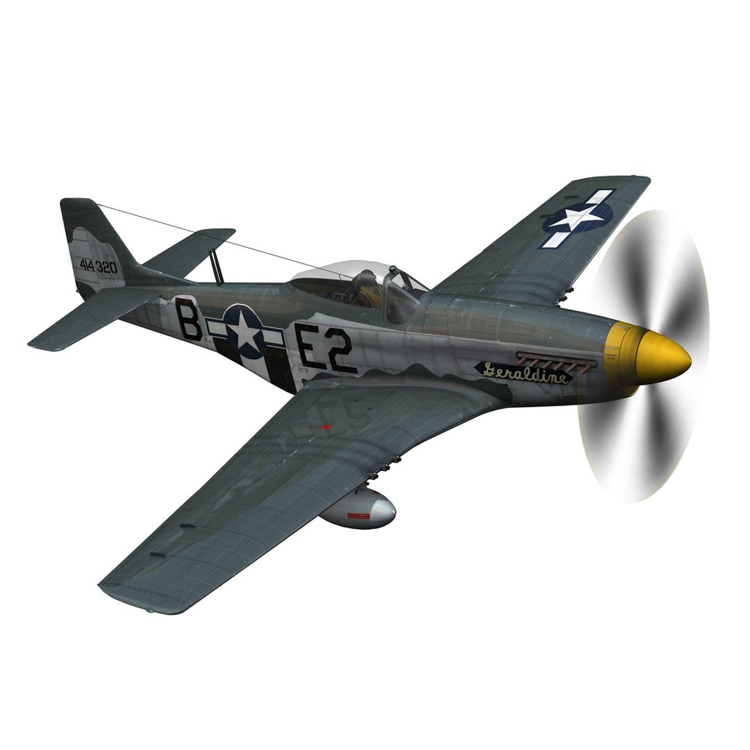 3d North American - Geraldine Model