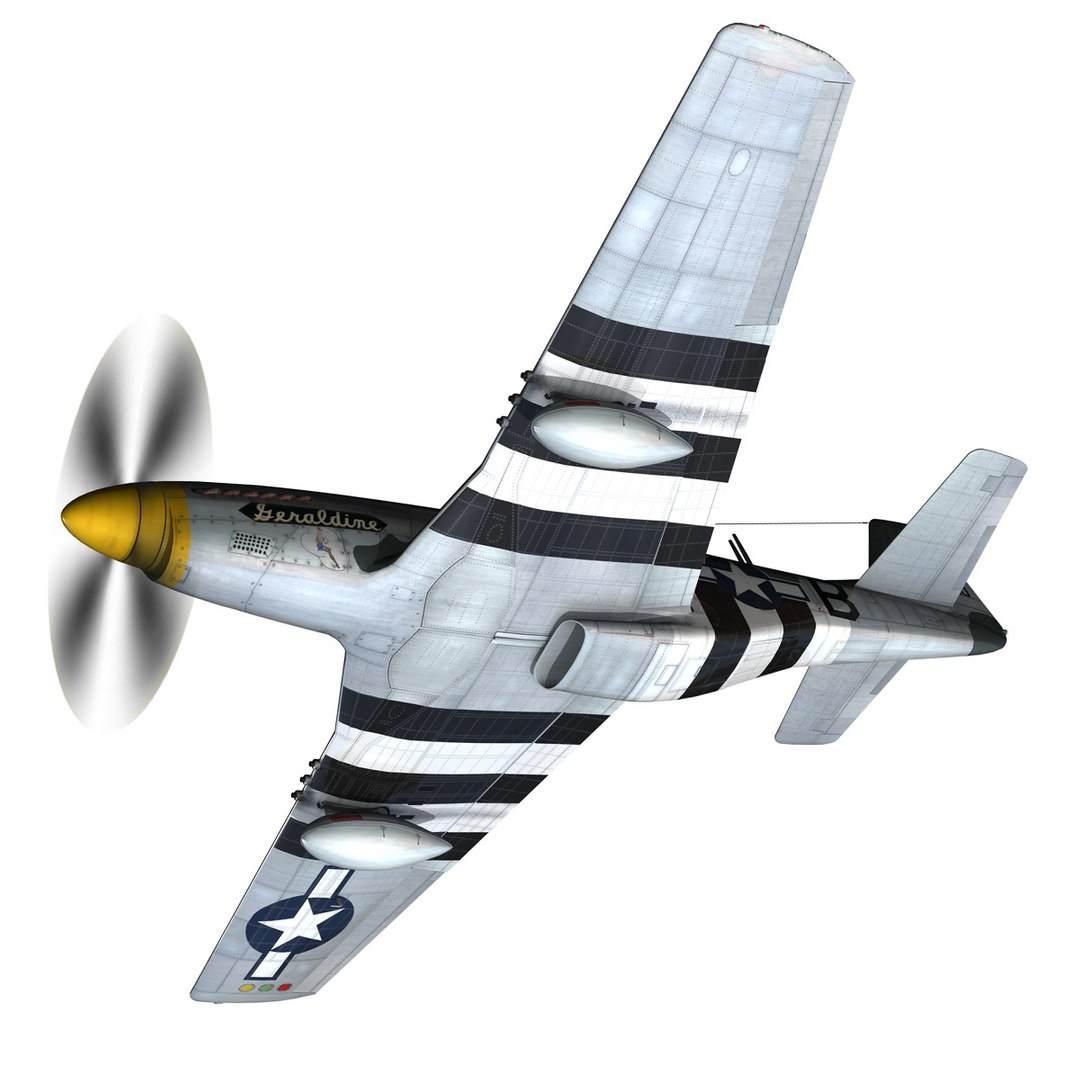 3d North American - Geraldine Model