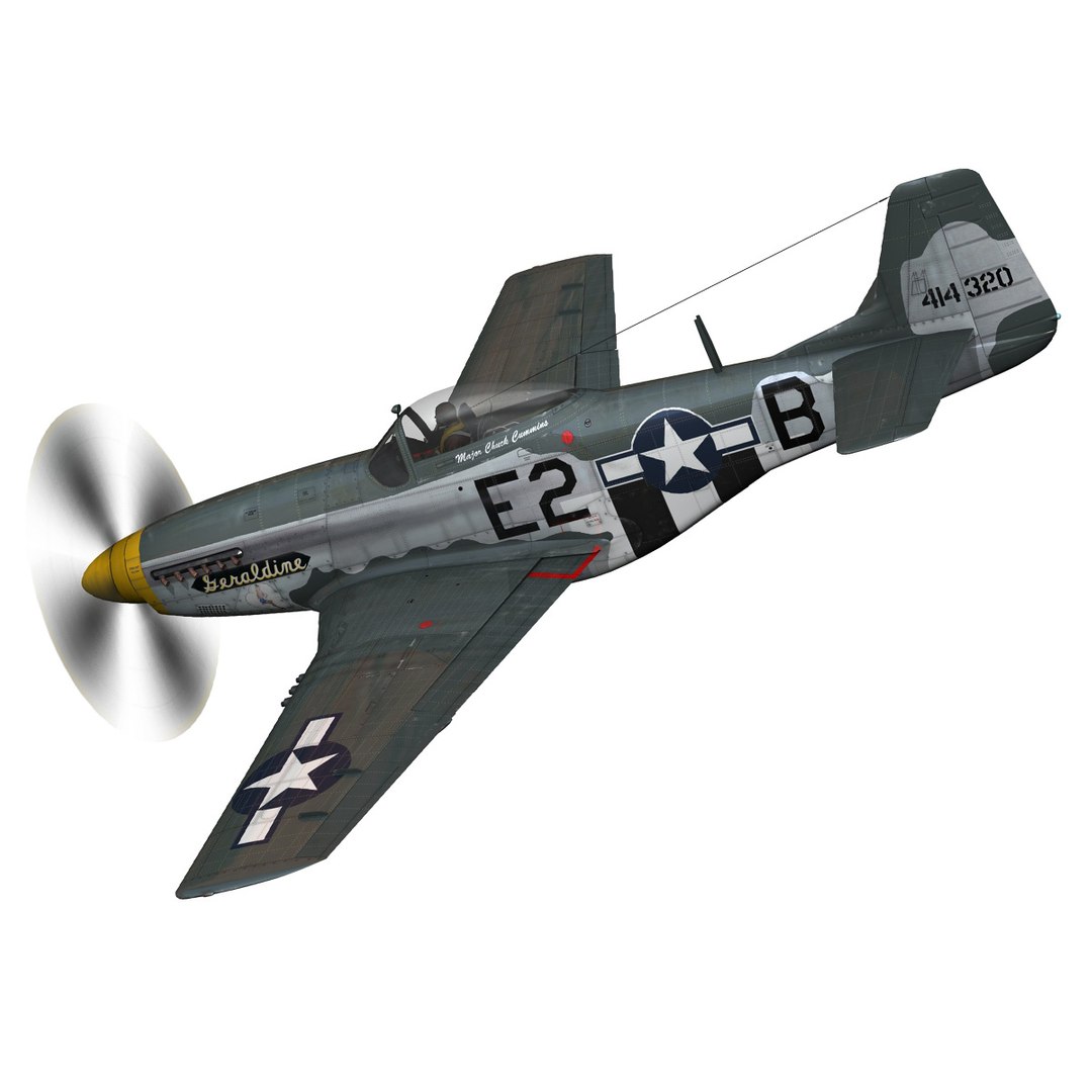 3d North American - Geraldine Model