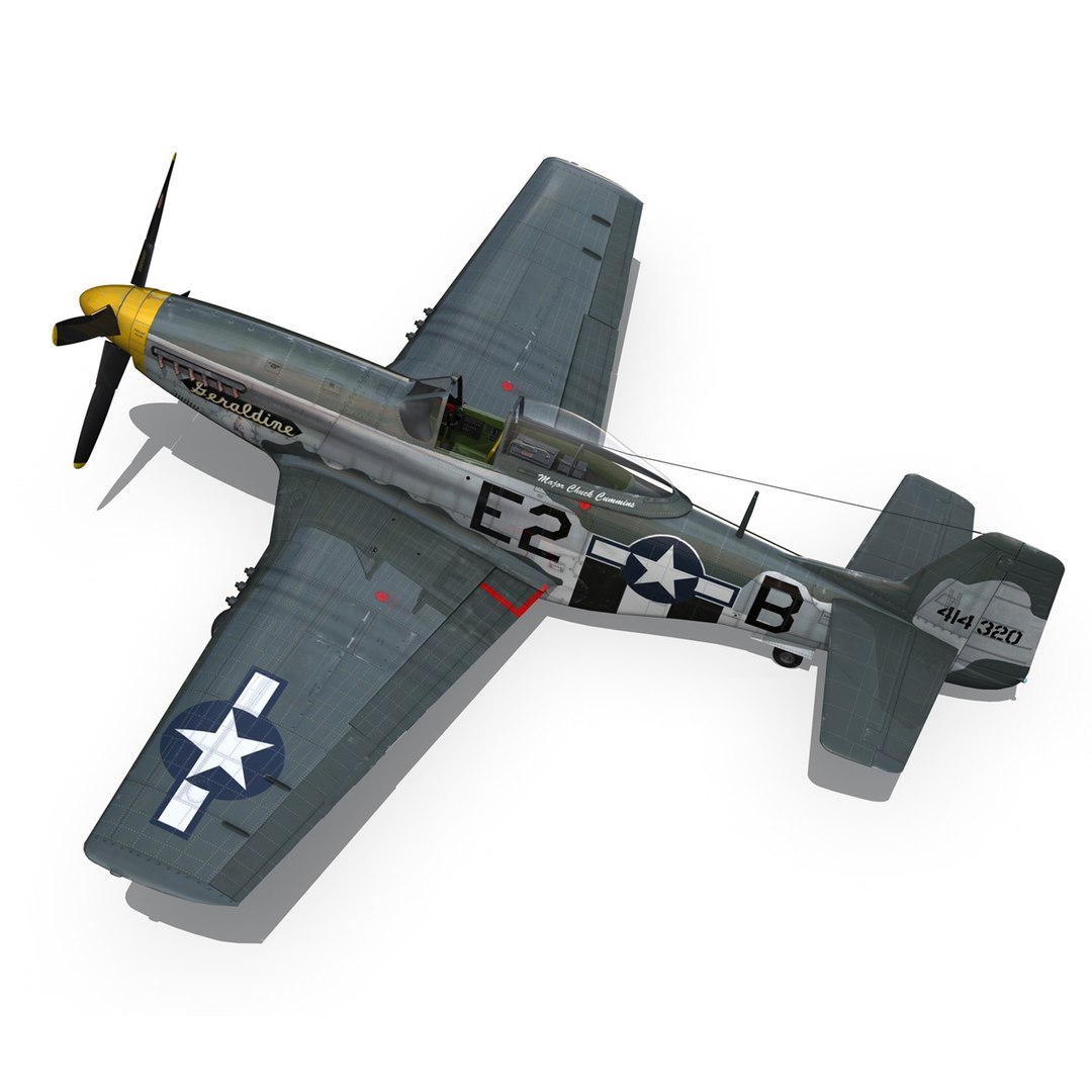 3d North American - Geraldine Model