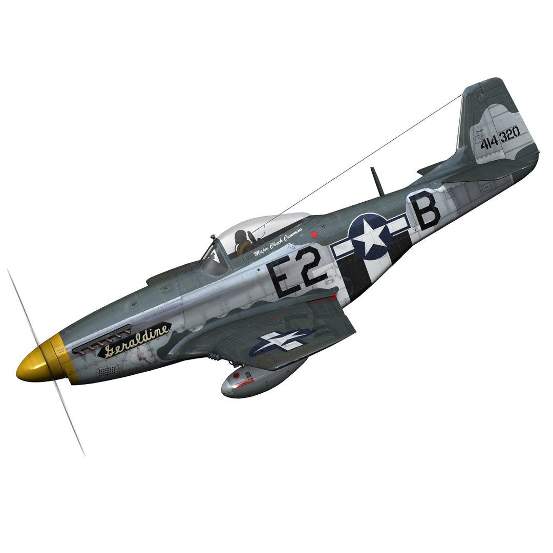 3d North American - Geraldine Model