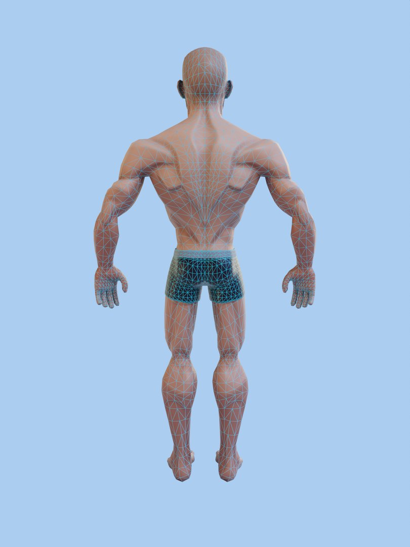3D Stylized strong man model - TurboSquid 2094057