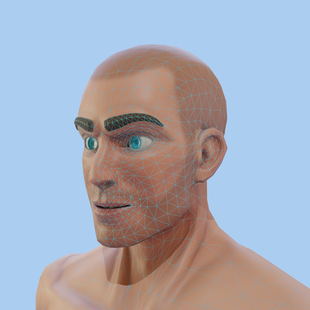 3D Stylized strong man model - TurboSquid 2094057