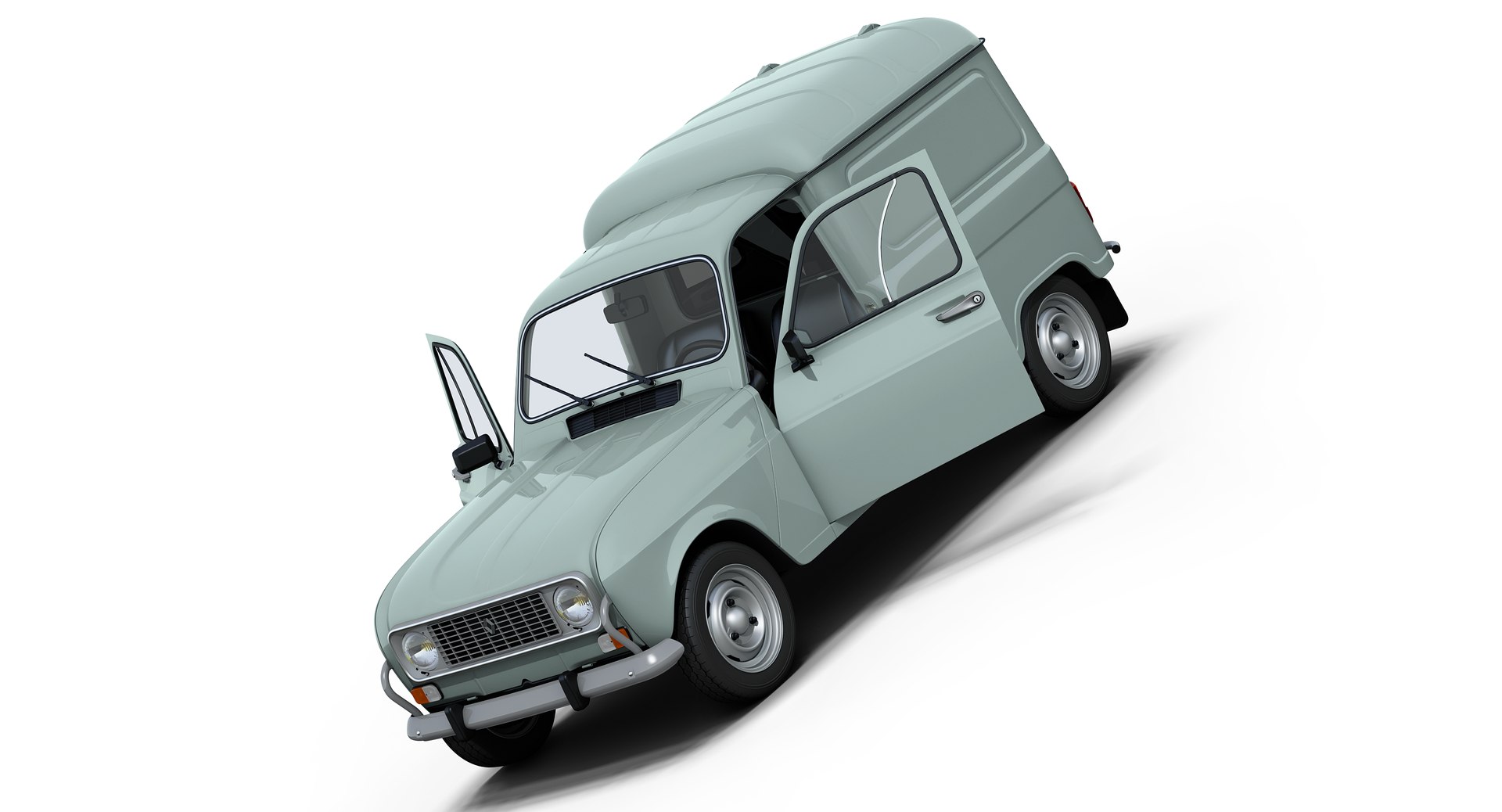 3D Renault 4 Fourgonnette - TurboSquid 1589281