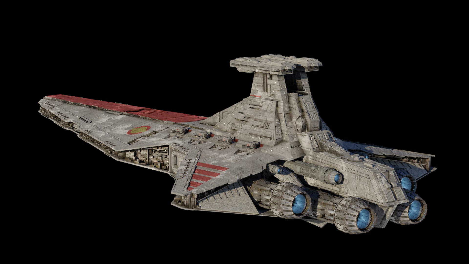 3D Star Wars Venator Class Star Destroyer - TurboSquid 2135559