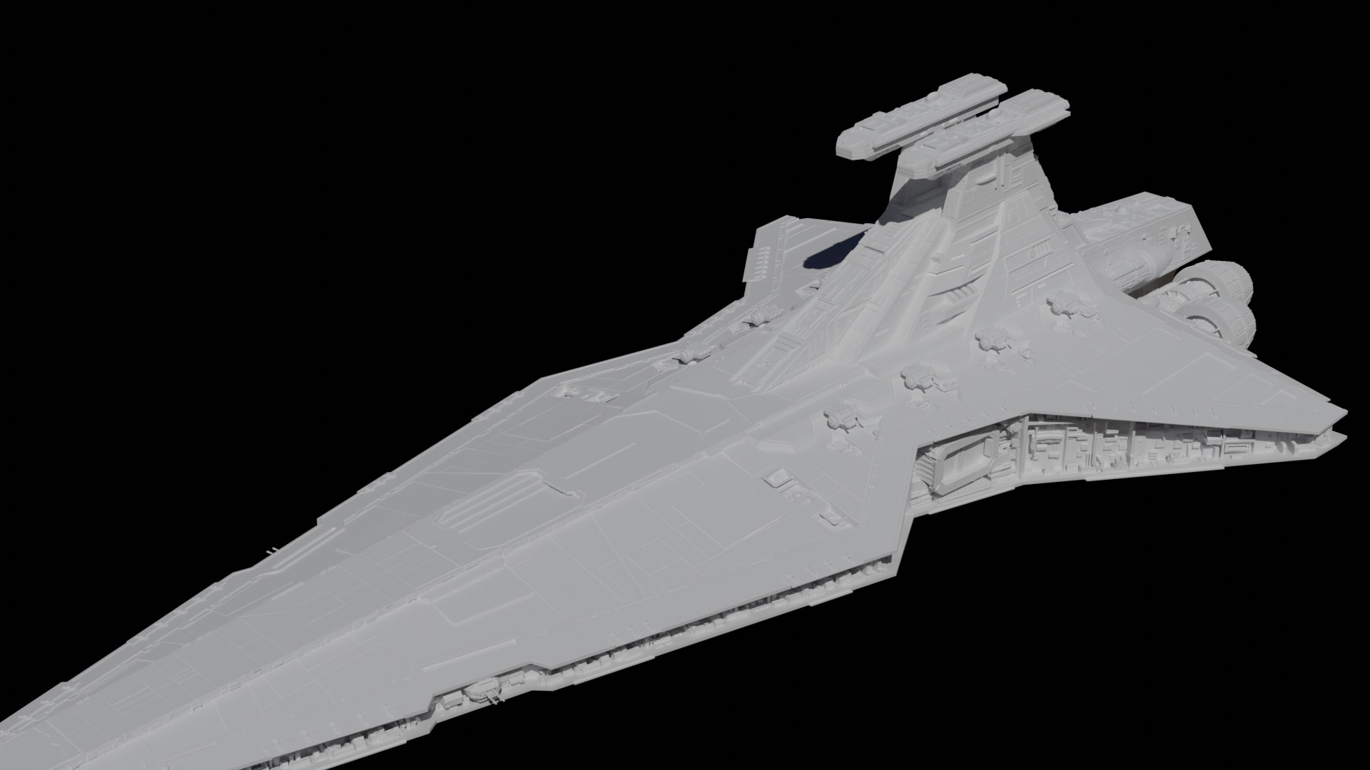 3D Star Wars Venator Class Star Destroyer - TurboSquid 2135559