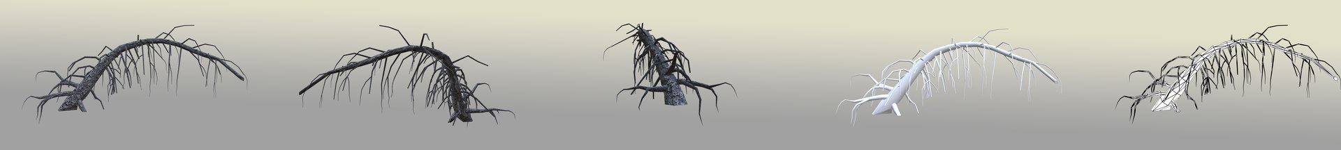 Coniferous Pine Trees Lod Model - TurboSquid 1665214