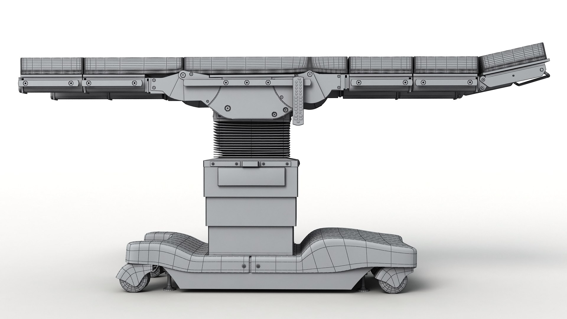 modular operating table 3d max
