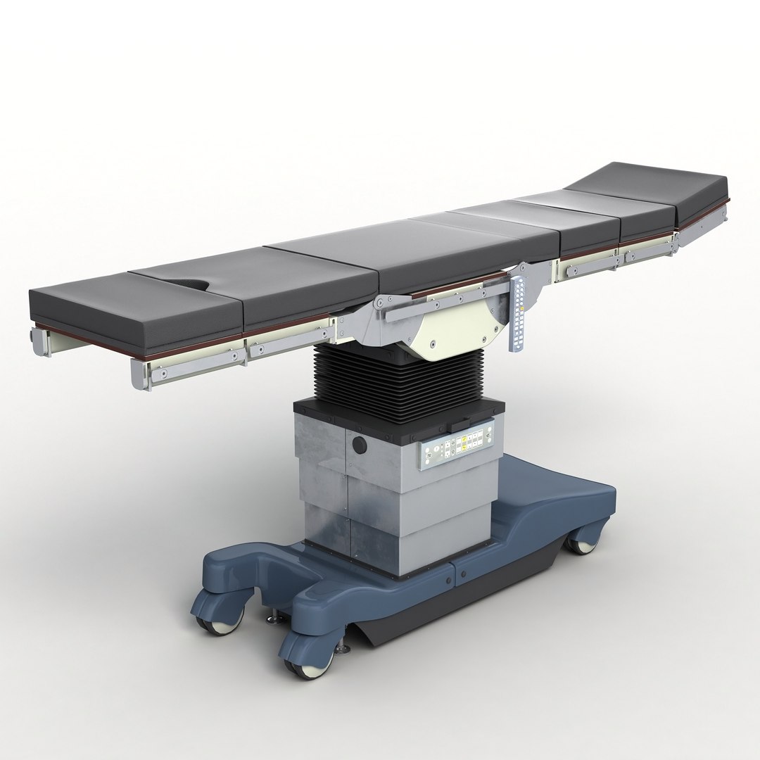 modular operating table 3d max