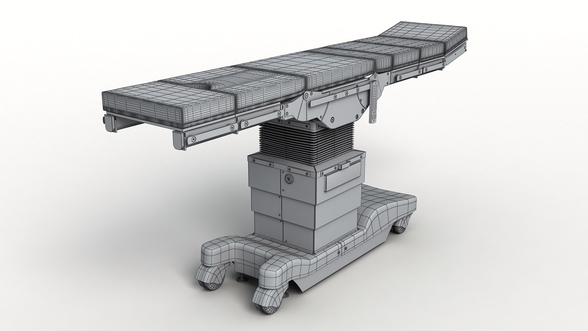 modular operating table 3d max