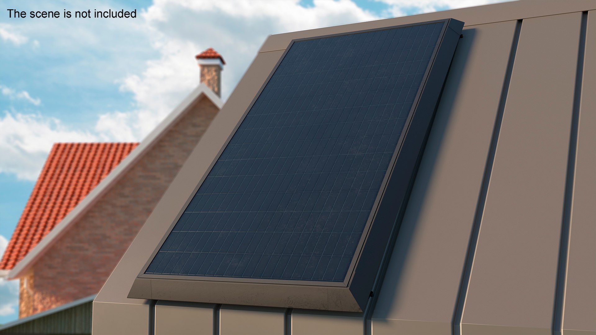 Tesla Solar Panel model - TurboSquid 2175125