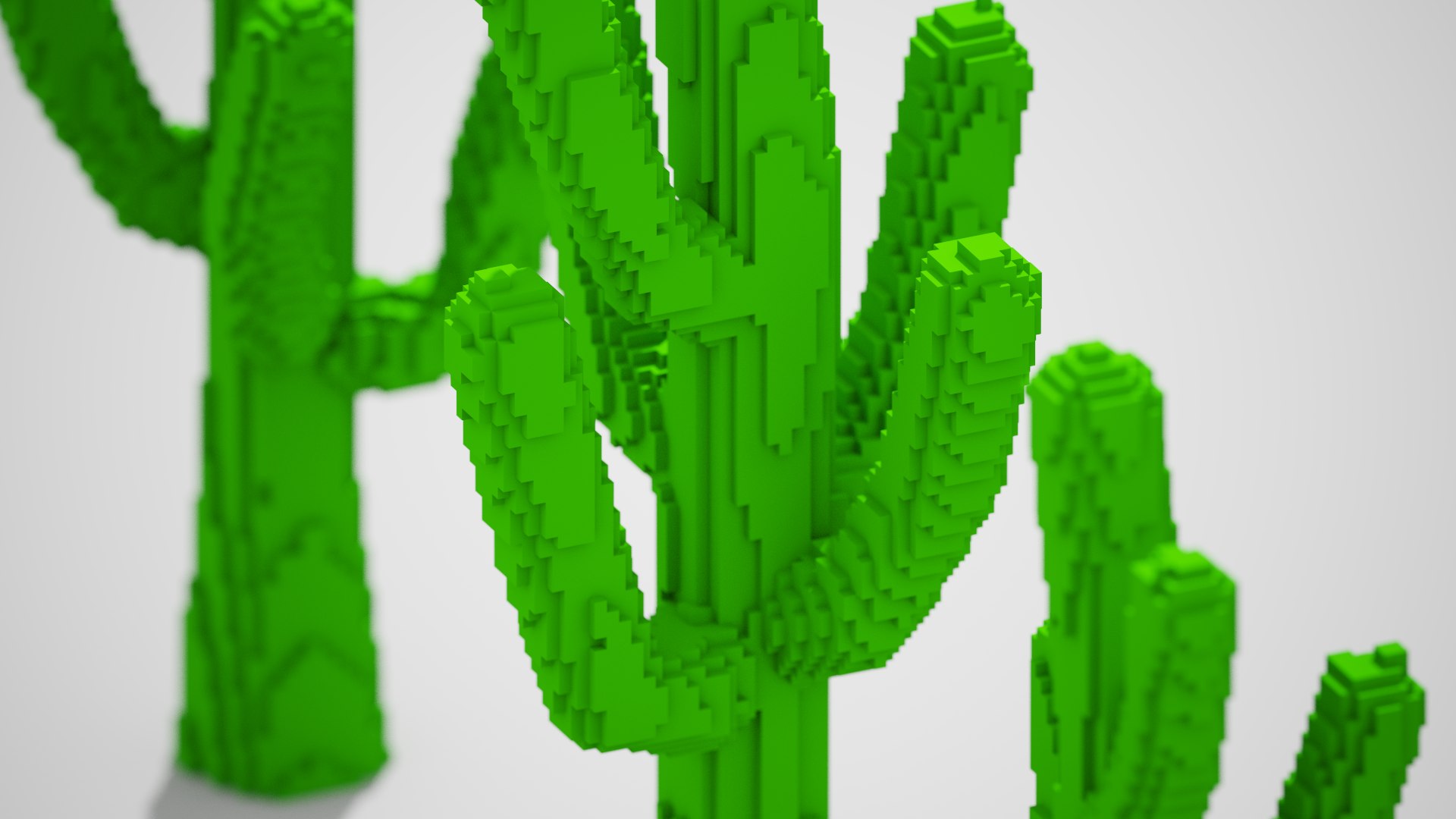 Isometric Cactus Set 3D Model - TurboSquid 2193210