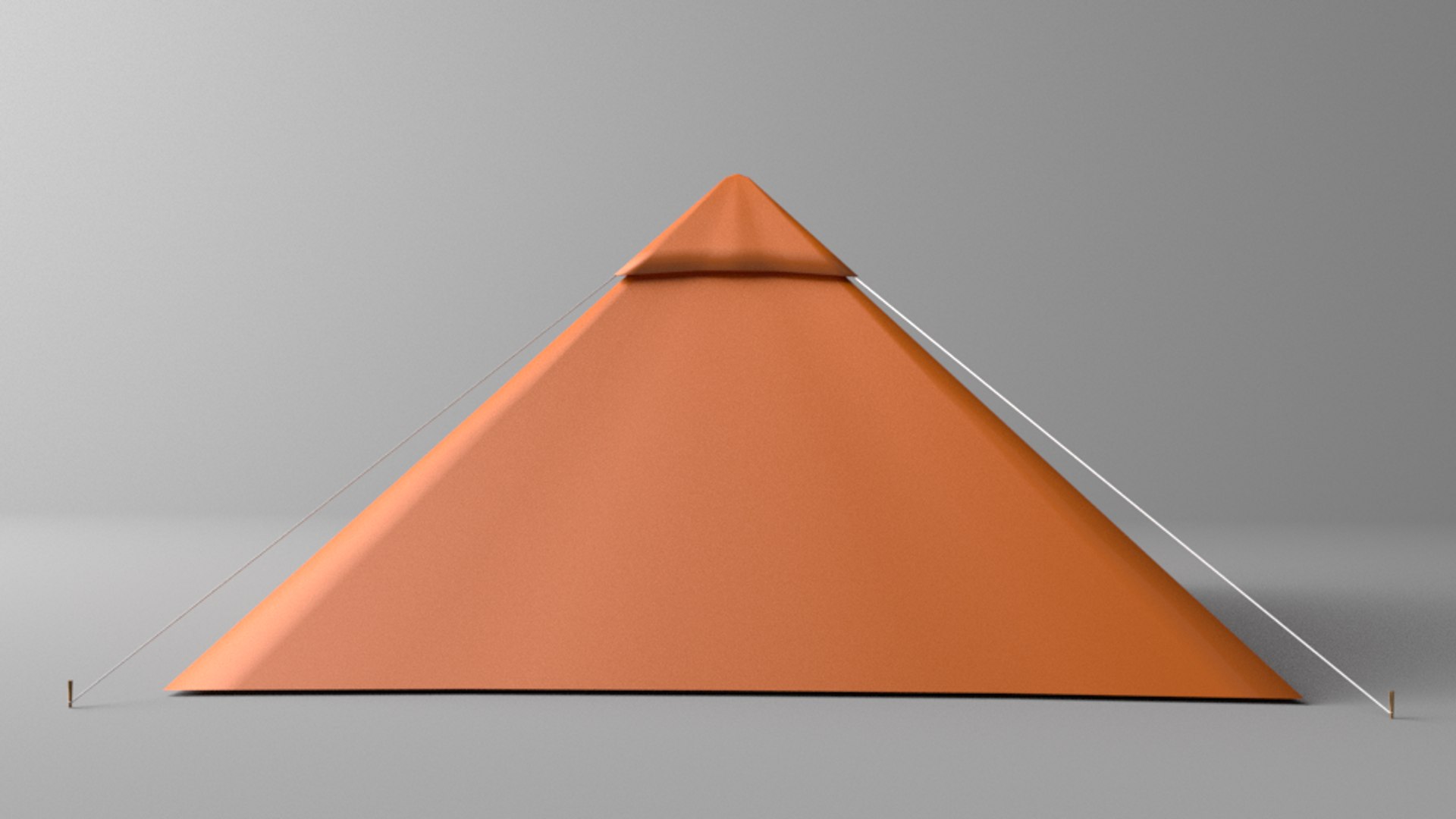 Pyramid Tent 3D Model - TurboSquid 1578066
