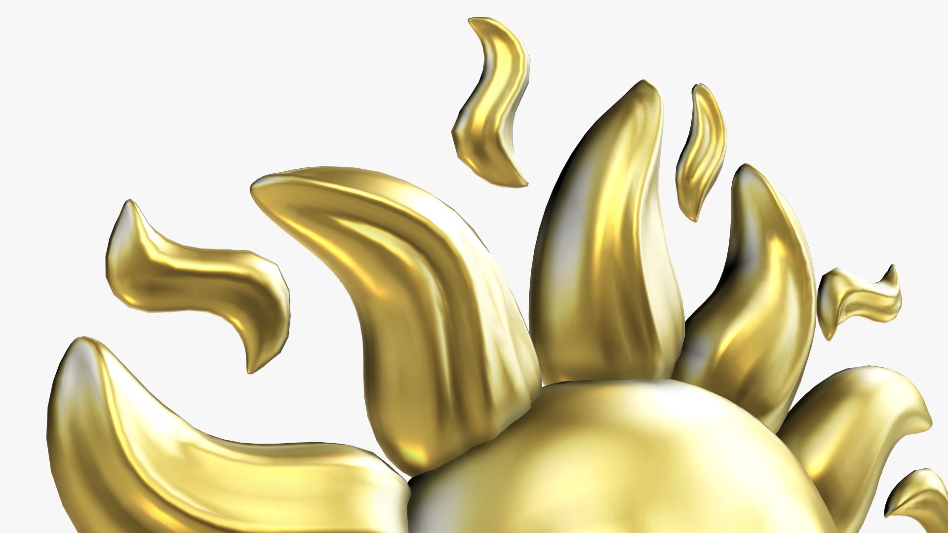 Free Sun Face 3d Model