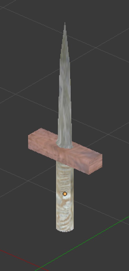 3d Sword Dagger Model