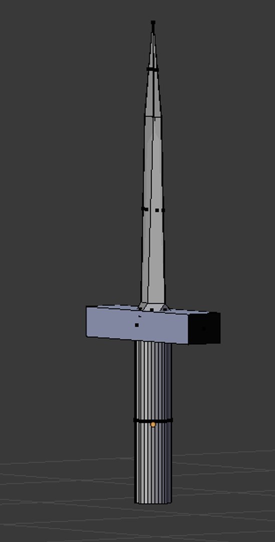 3d Sword Dagger Model