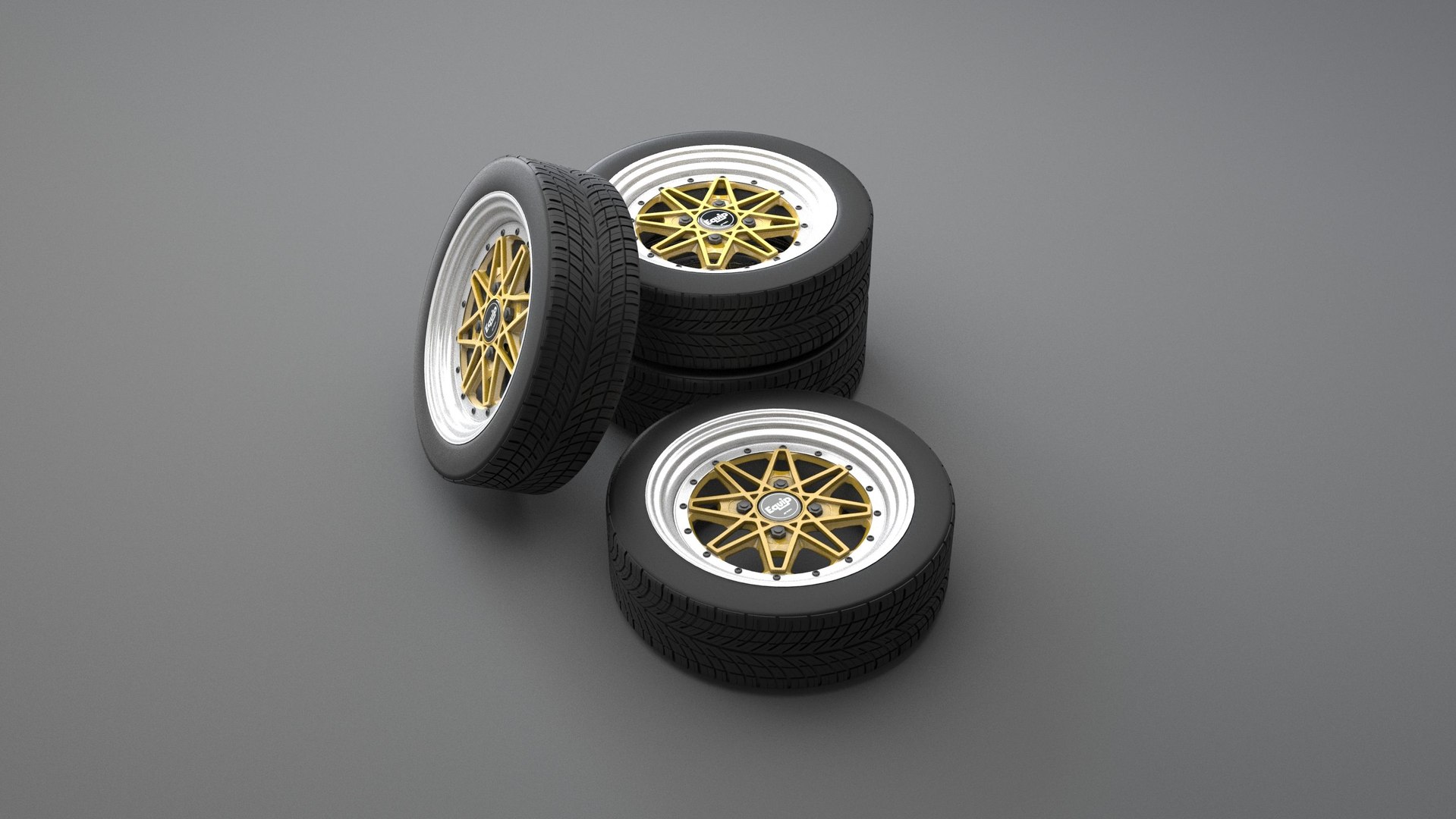 Work Wheels Equip 3 3D Model - TurboSquid 1821144