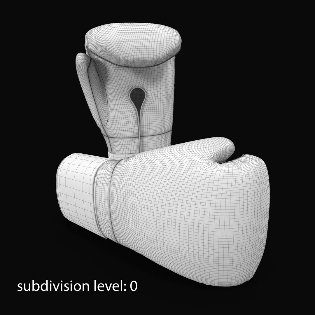 Boxing Gloves 3d Model