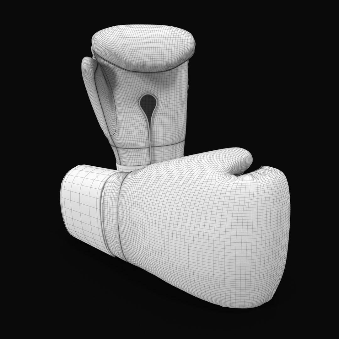 Boxing Gloves 3d Model