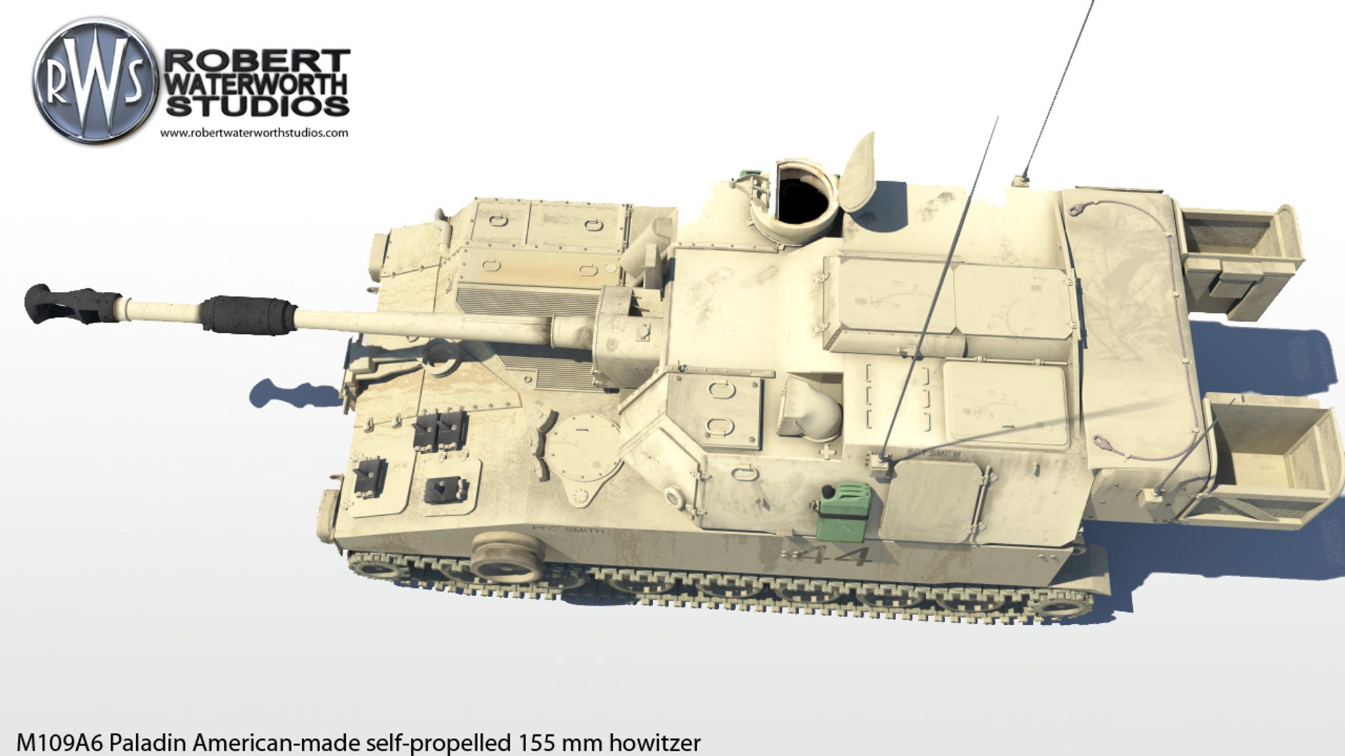Self-propelled 155 Mm Howitzer 3d Ma