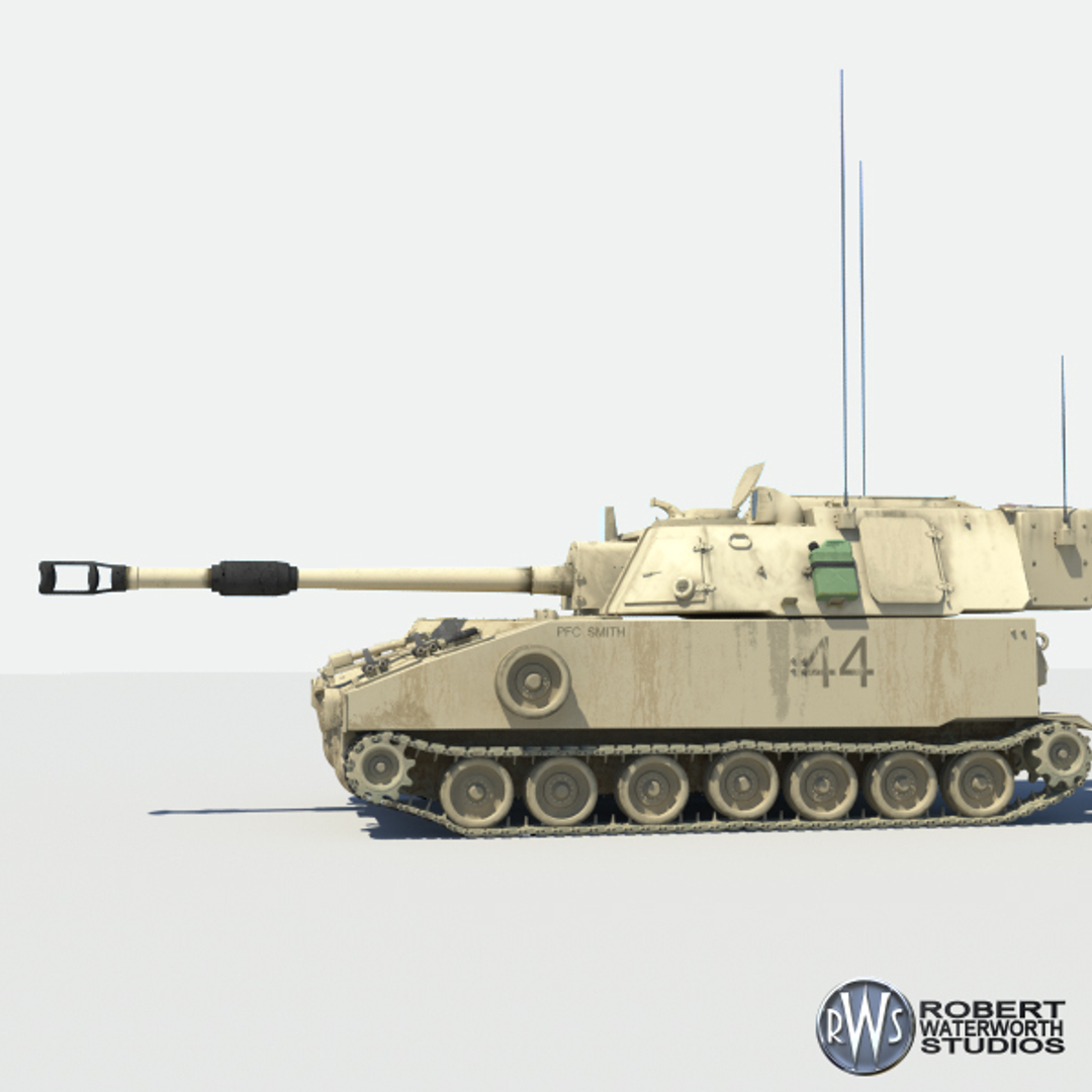 Self-propelled 155 Mm Howitzer 3d Ma