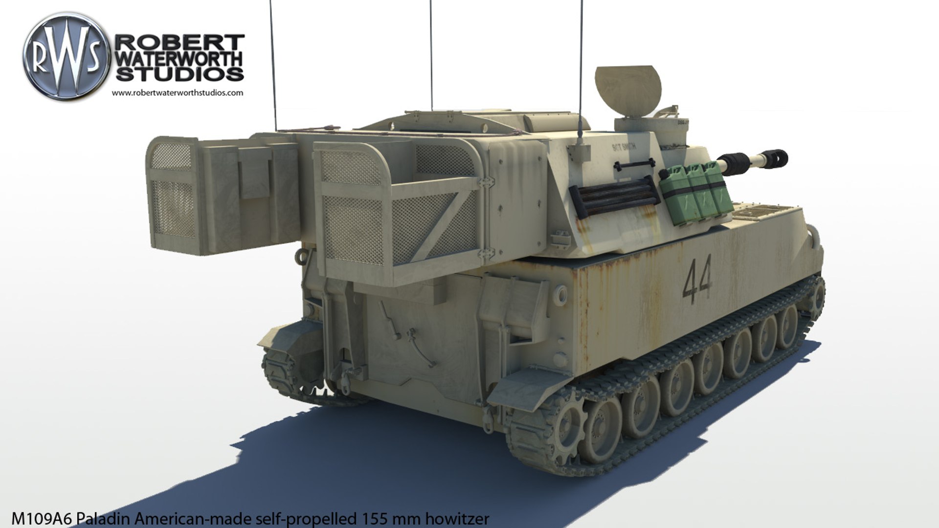 Self-propelled 155 Mm Howitzer 3d Ma
